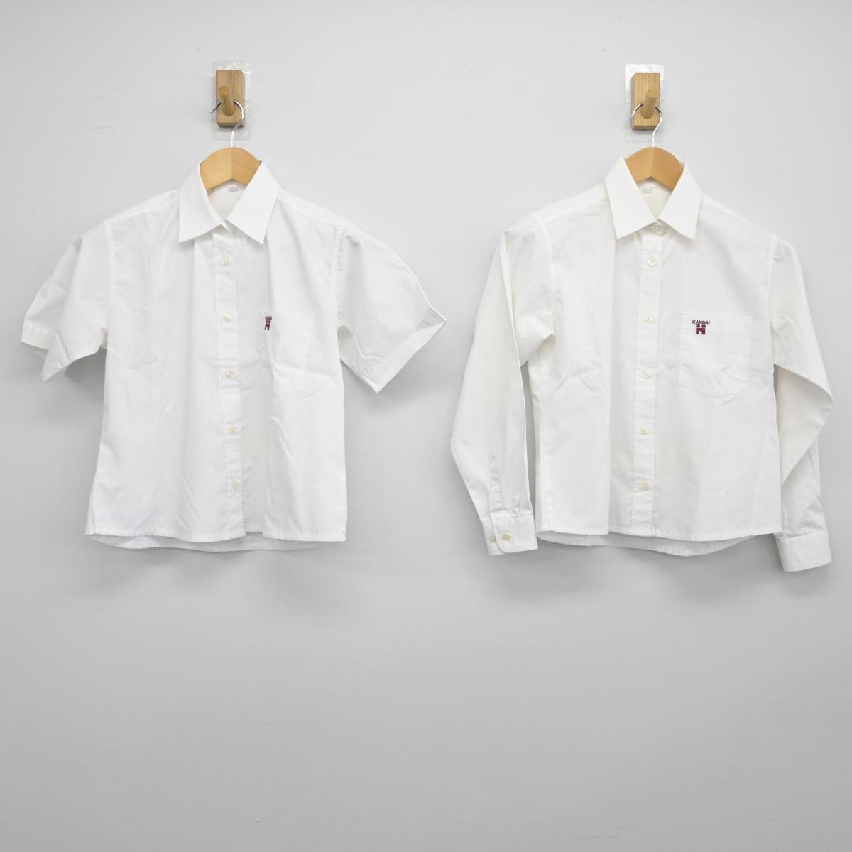 【中古制服】大阪府 関西大学北陽高等学校 女子制服 2点（シャツ）sf026122【リサイクル学生服】 中古制服通販パレイド