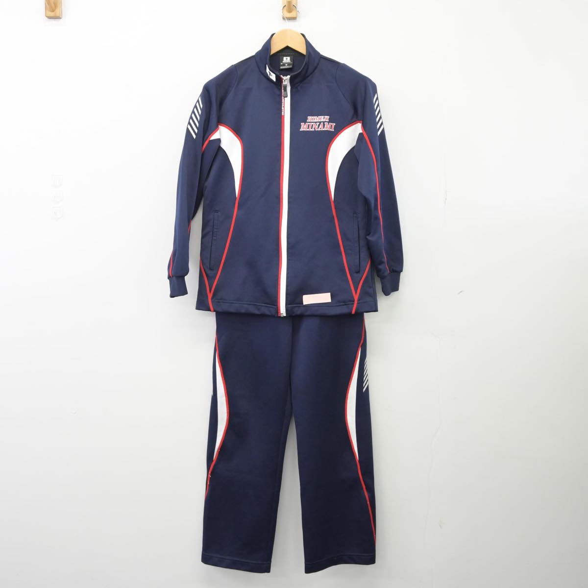 【中古制服】兵庫県 姫路南高等学校 女子制服 2点（ジャージ 上・ジャージ 下）sf026165【リサイクル学生服】 中古制服通販パレイド