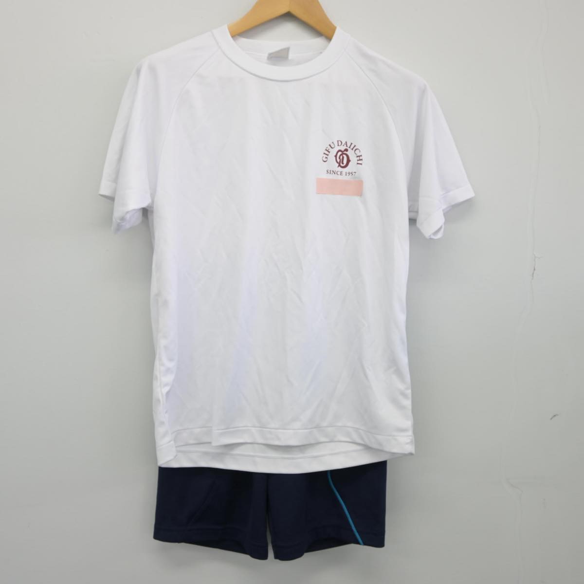【中古制服】岐阜県 岐阜第一高等学校 女子制服 2点（体操服 上・体操服 下）sf026434【リサイクル学生服】 中古制服通販パレイド