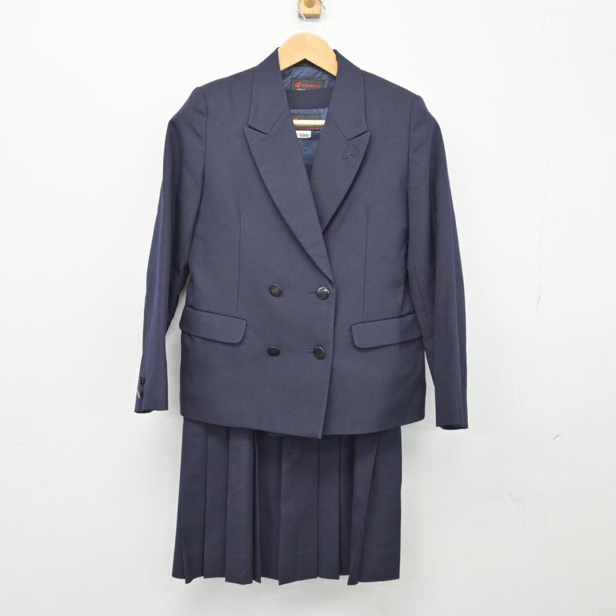 【中古制服】東京都 品川エトワール女子高等学校 女子制服 2点（ブレザー・ジャンパースカート）sf026475【リサイクル学生服】 中古