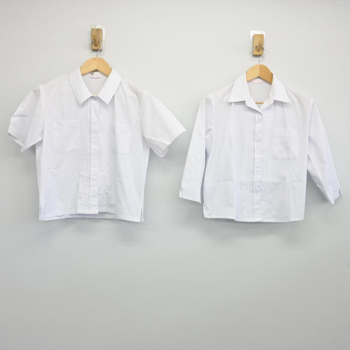【中古制服】愛知県 岡崎北高等学校 女子制服 2点(シャツ・シャツ)sf026652【リサイクル学生服】 中古制服通販パレイド
