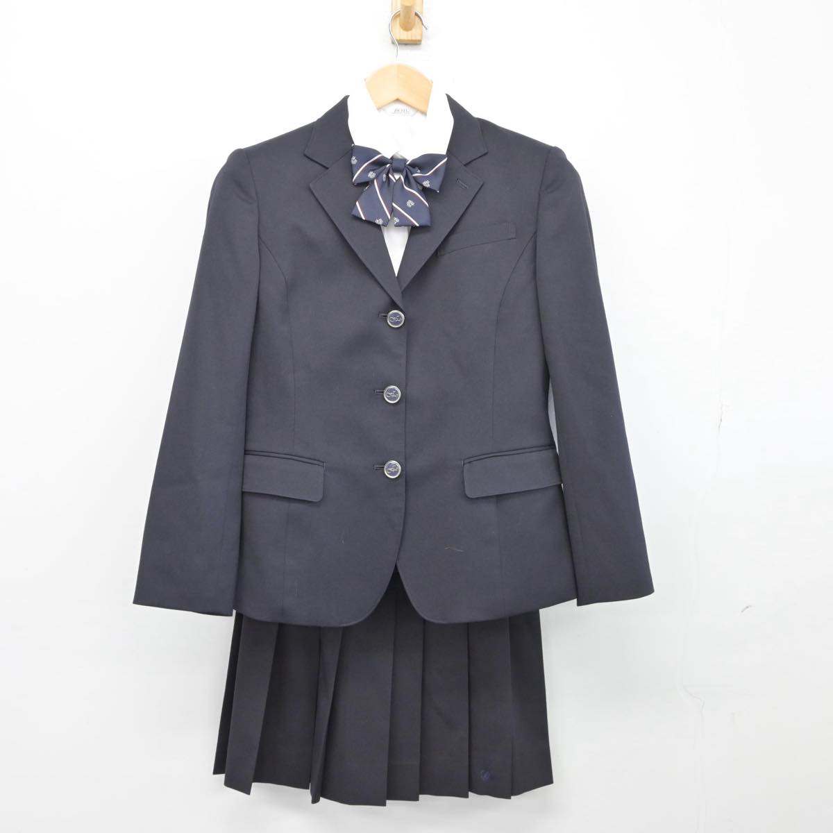 【中古制服】静岡県 富士見高等学校 女子制服 5点（ブレザー・ベスト・シャツ・スカート）sf027449【リサイクル学生服】 中古制服通販パレイド