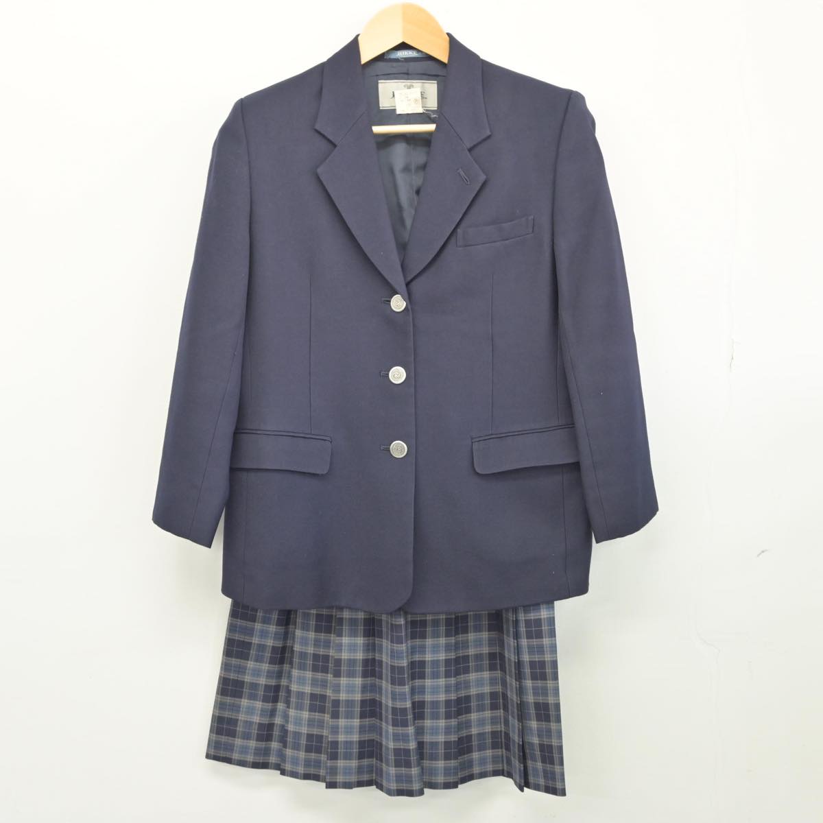 【中古制服】静岡県 静岡サレジオ 女子制服 2点（ブレザー・スカート）sf027510【リサイクル学生服】 中古制服通販パレイド
