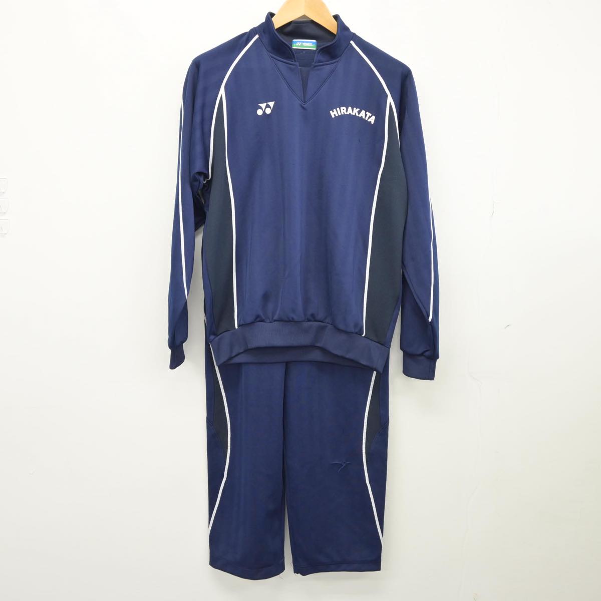 【中古制服】大阪府 枚方高等学校 女子制服 2点（ジャージ 上・ジャージ 下）sf027558【リサイクル学生服】 中古制服通販パレイド