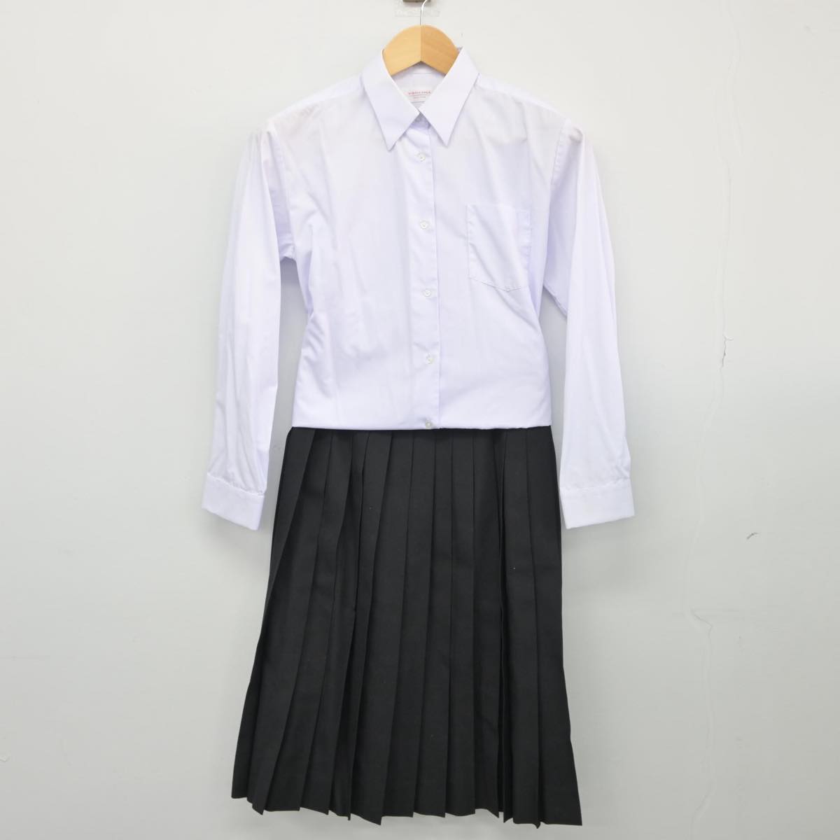 【中古制服】高知県 追手前高等学校 女子制服 2点(シャツ・スカート)sf027610【リサイクル学生服】 中古制服通販パレイド
