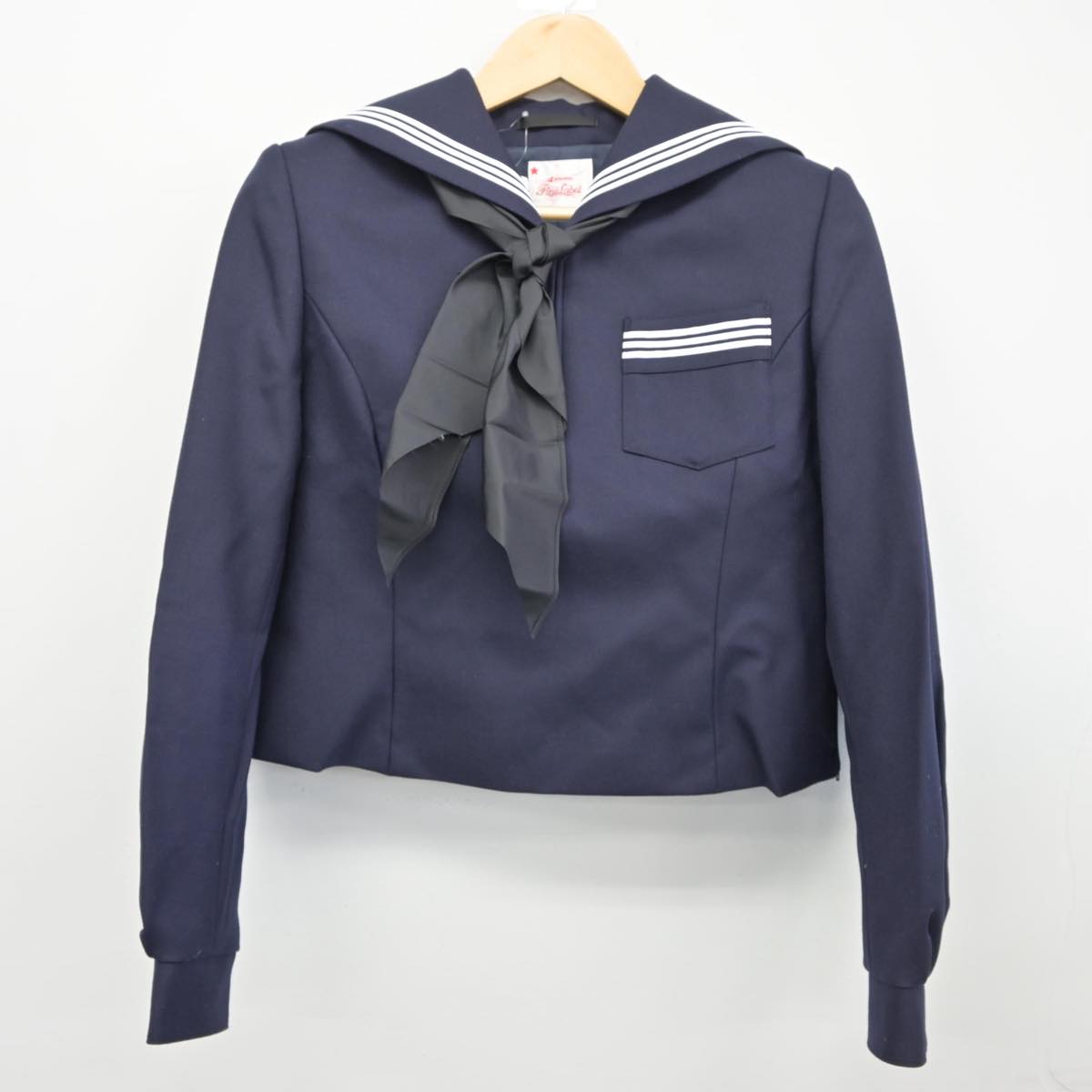 【中古制服】北海道 北海道札幌北高等学校 女子制服 2点(セーラー服)sf027637【リサイクル学生服】 中古制服通販パレイド