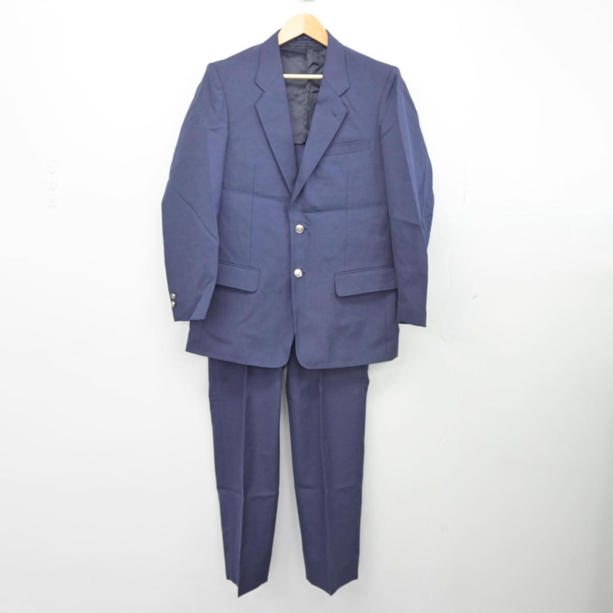 【中古制服】 Jr東日本 制服 男子制服 2点（ジャケット・ズボン）sf027874【リサイクル学生服】 中古制服通販パレイド