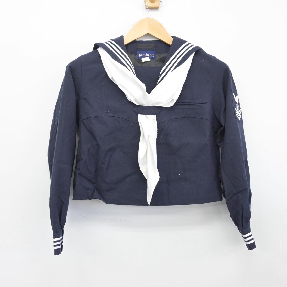 【中古制服】東京都 共立女子中学高等学校 女子制服 2点（セーラー服）sf028083【リサイクル学生服】 中古制服通販パレイド