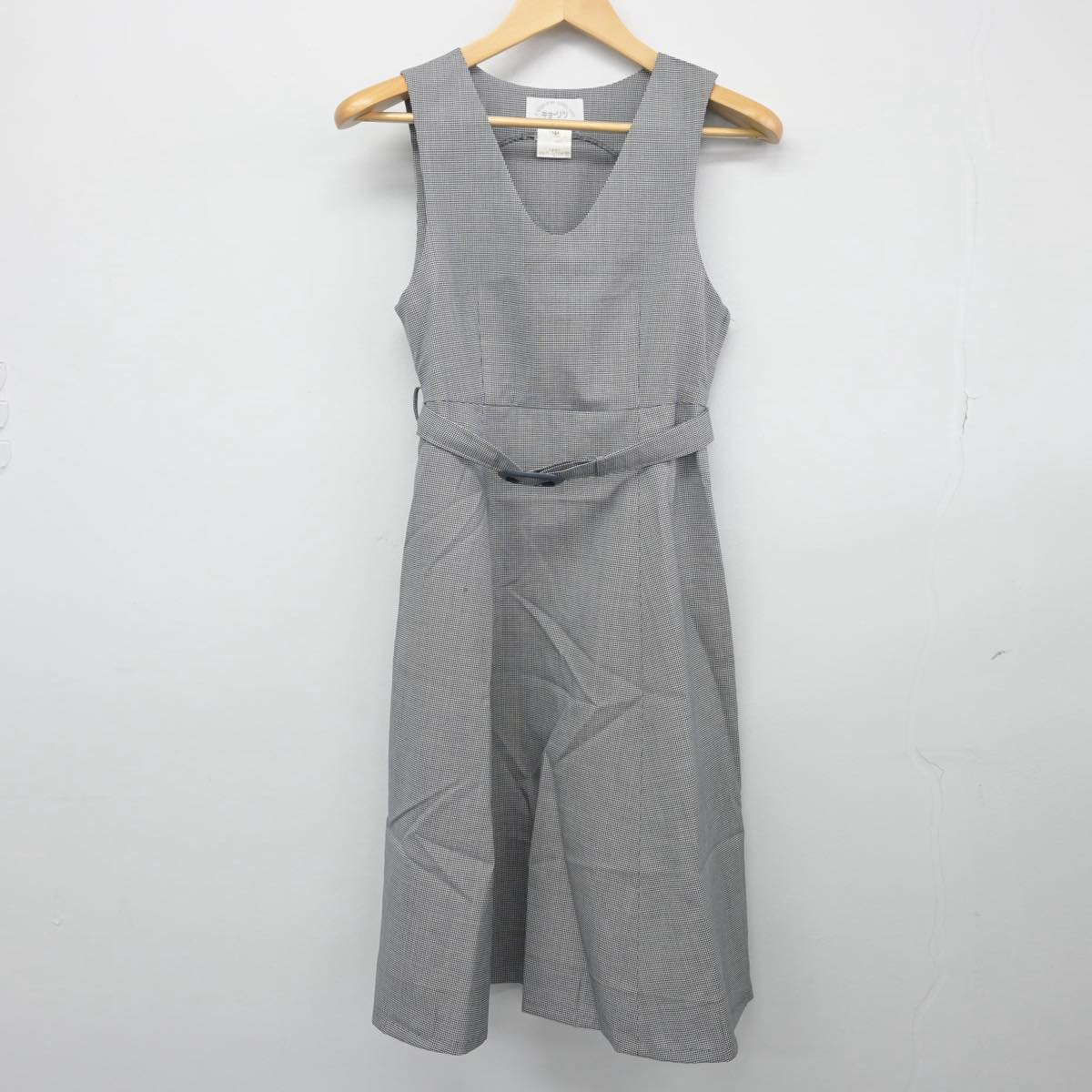 【中古制服】広島県 広島市立高取北中学校 女子制服 1点（ジャンパースカート）sf028122【リサイクル学生服】 中古制服通販パレイド