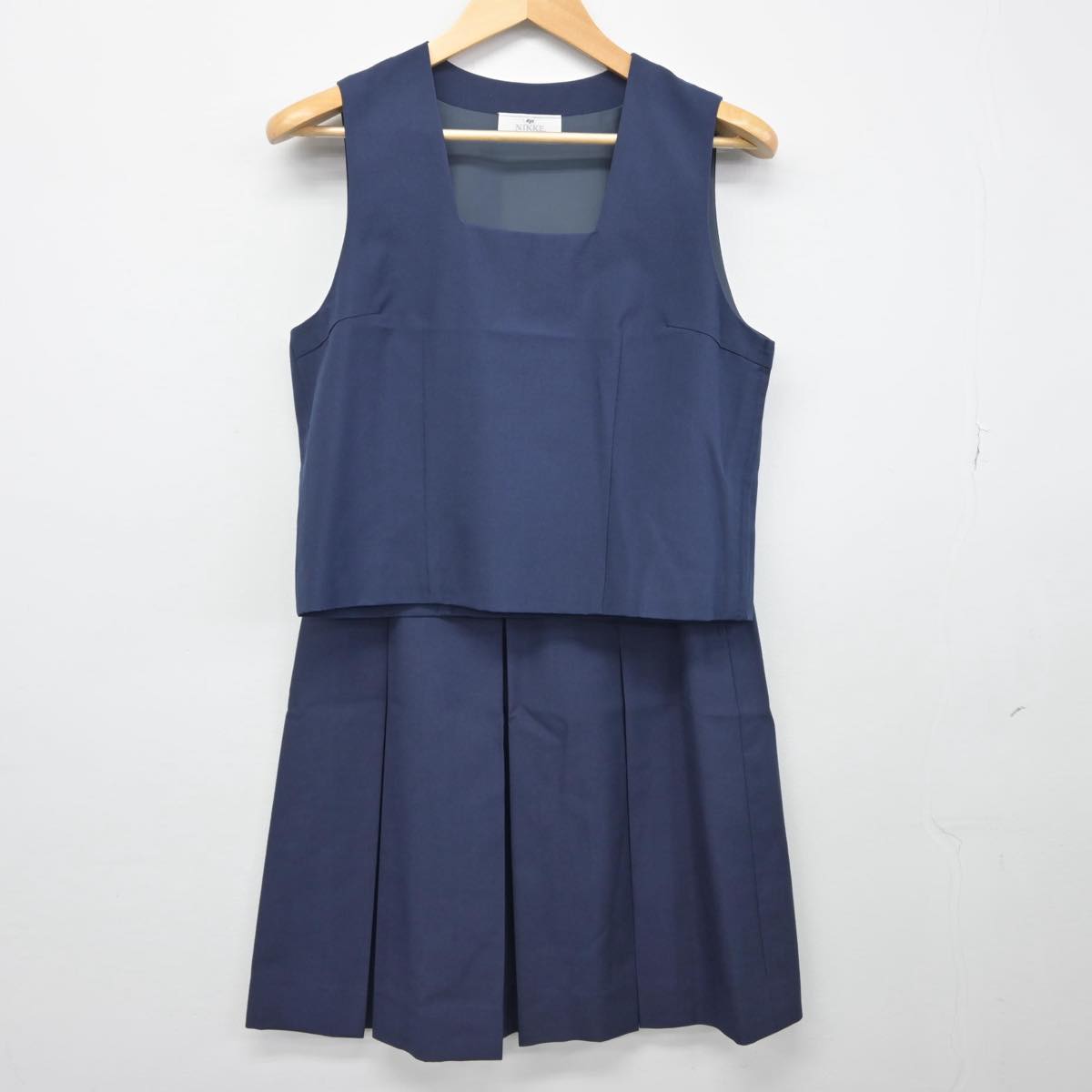 【中古制服】東京都 八王子市立第一中学校 女子制服 2点（ベスト・スカート）sf028230【リサイクル学生服】 中古制服通販パレイド