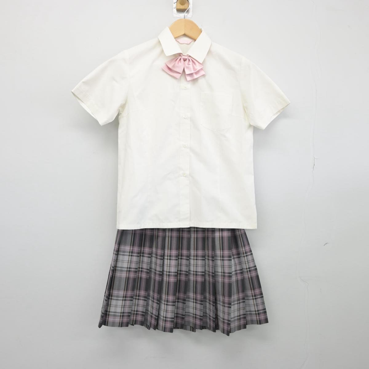 【中古制服】 おおぞら高等学院 女子制服 4点（シャツ・スカート）sf028429【リサイクル学生服】 中古制服通販パレイド