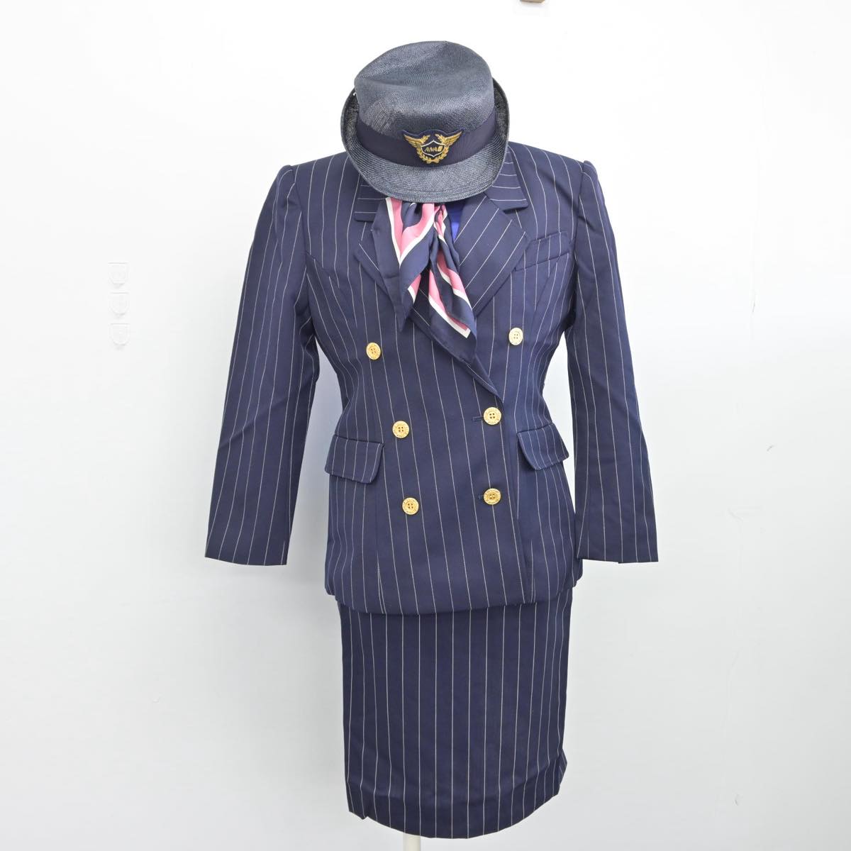 【中古制服】 全日空 Ana 女子制服 6点(ジャケット・シャツ・スカート)sf028577【リサイクル学生服】 中古制服通販パレイド