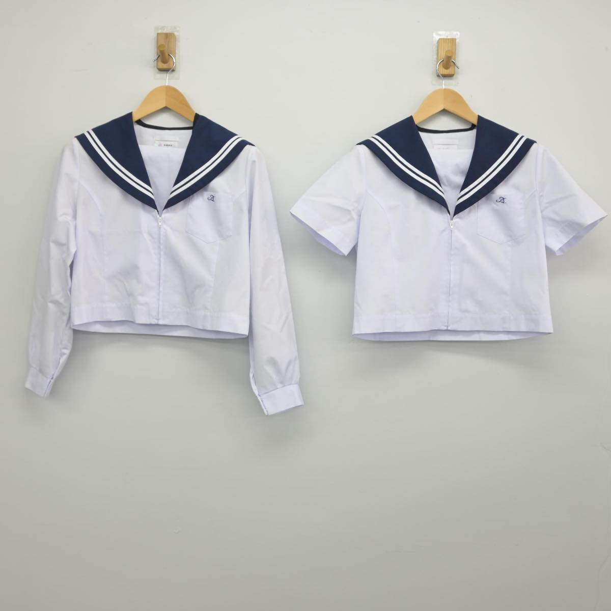 【中古制服】愛知県 尾北高等学校 女子制服 2点（セーラー服）sf029051【リサイクル学生服】 中古制服通販パレイド