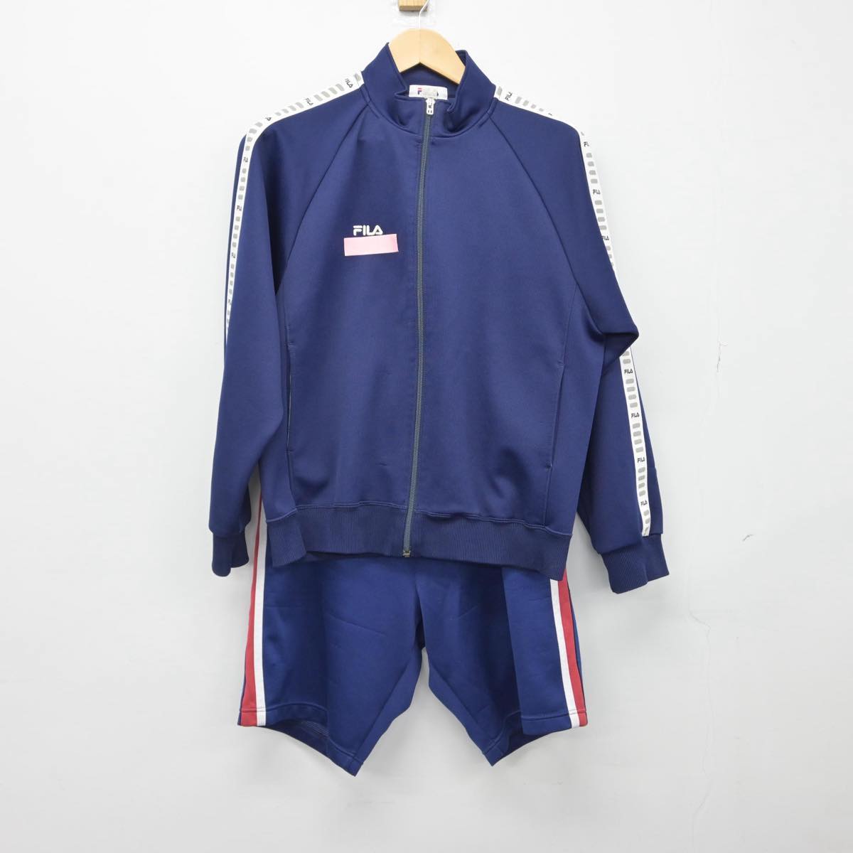 【中古】宮崎県 国富町本庄中学校 女子制服 3点（ジャージ 上・体操服 上・体操服 下）sf029177 中古制服通販パレイド
