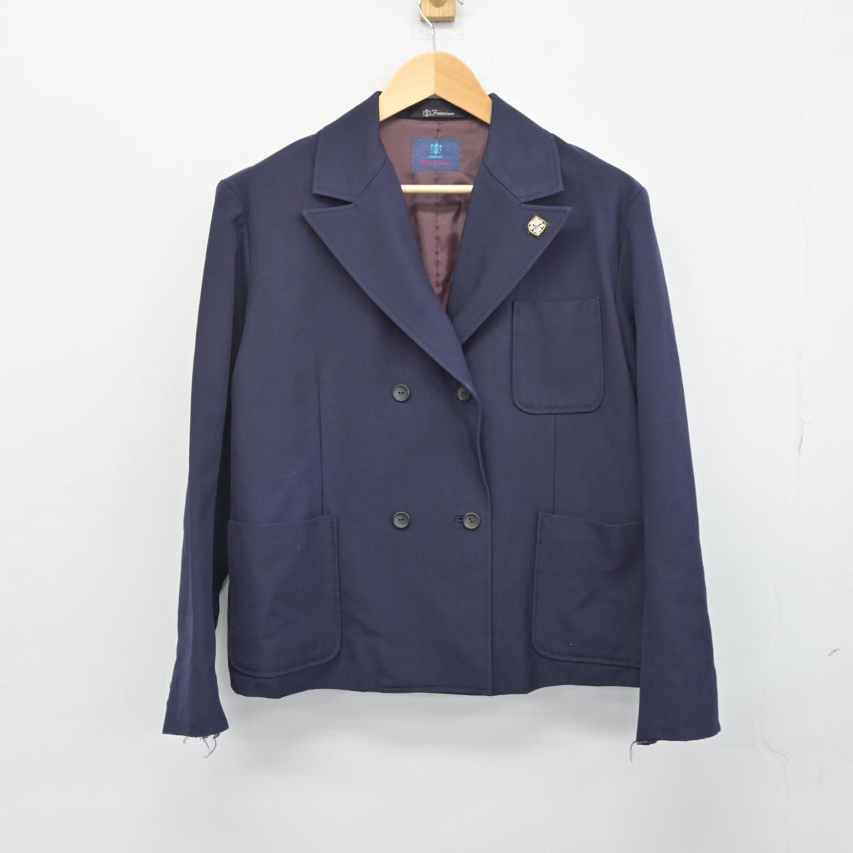 【中古】神奈川県 湘南白百合学園高等学校 女子制服 1点（コート）sf029363 中古制服通販パレイド