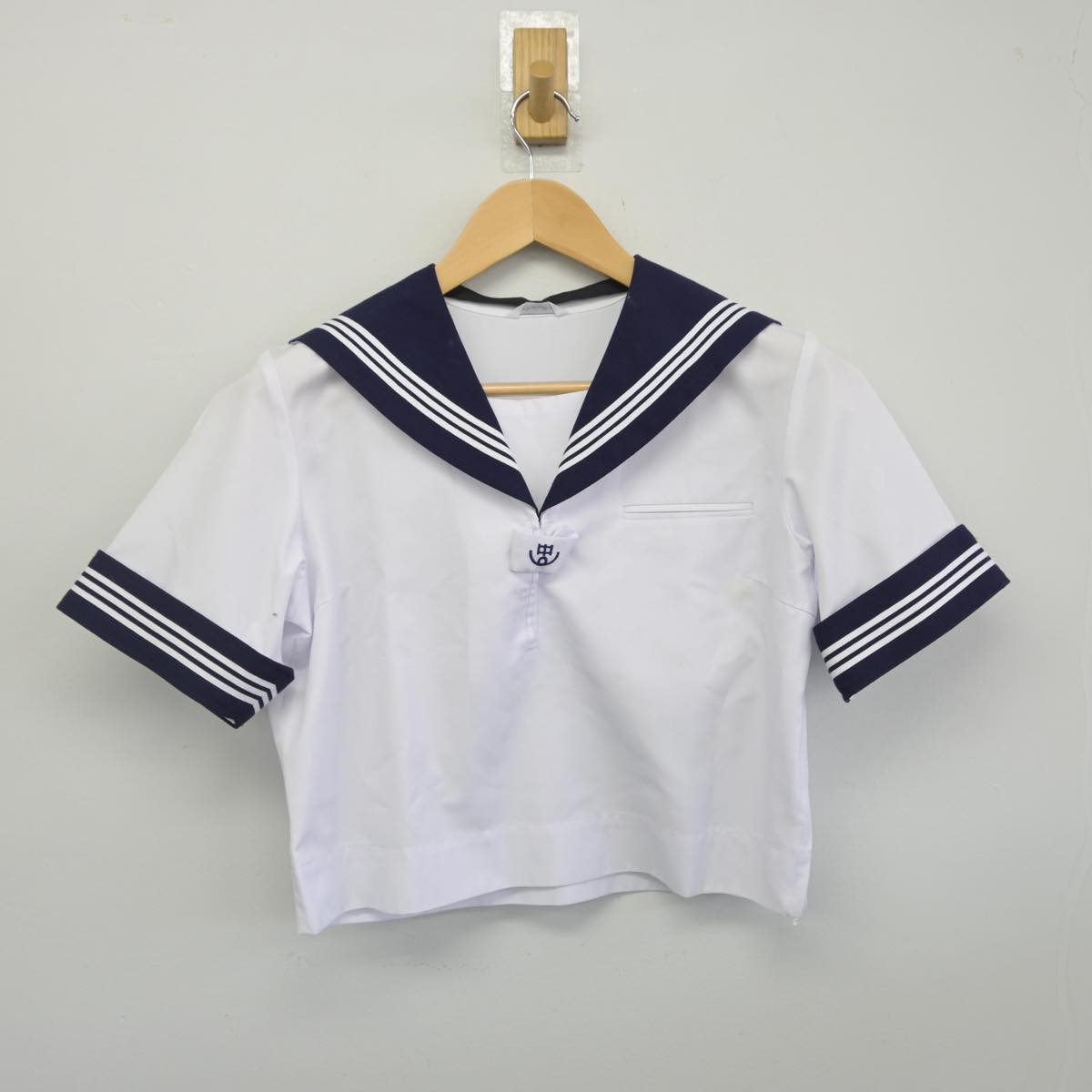 【中古】東京都 深川第六中学校 女子制服 1点(セーラー服)sf029420 中古制服通販パレイド