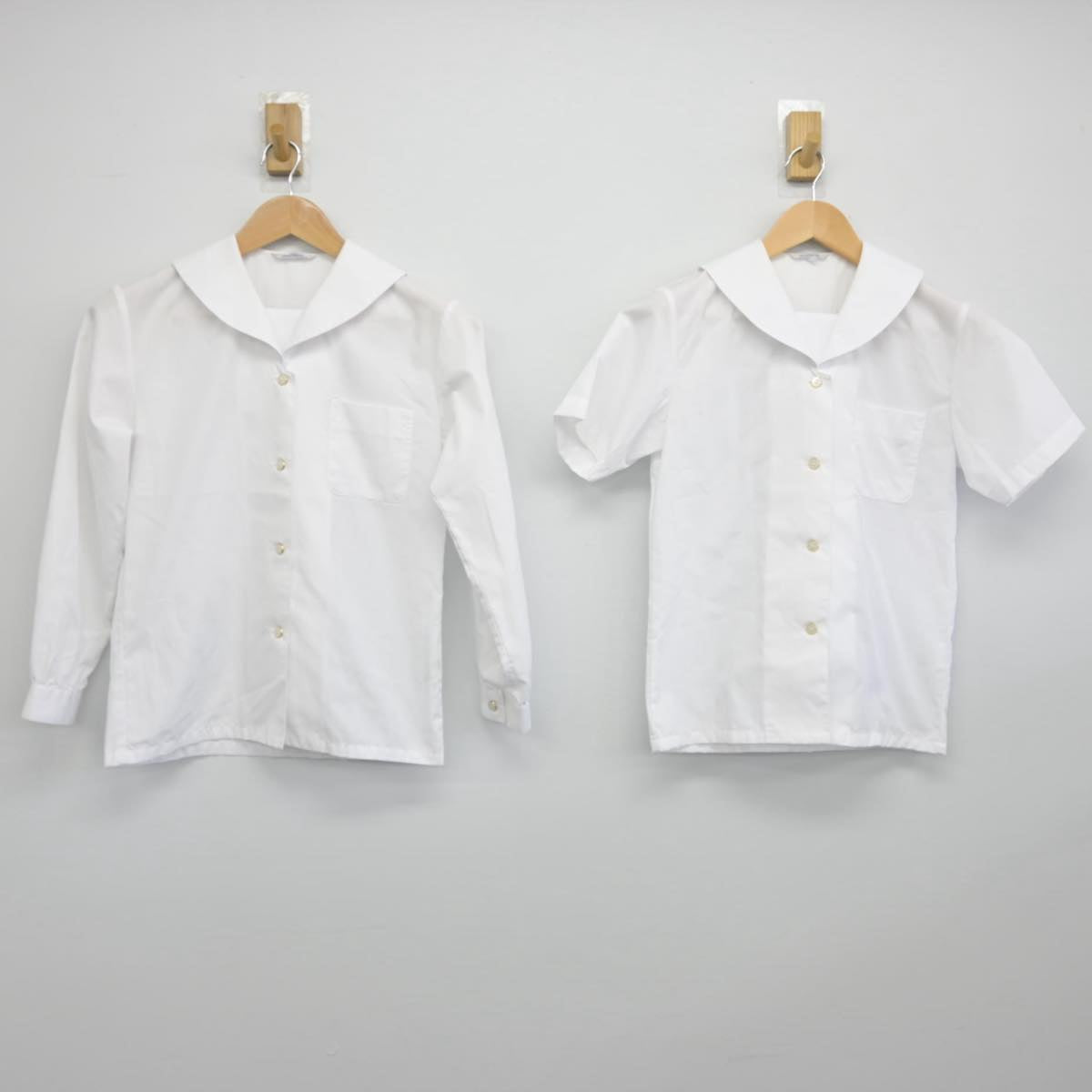 【中古】茨城県 茨城中学校 女子制服 2点(シャツ)sf030040 中古制服通販パレイド