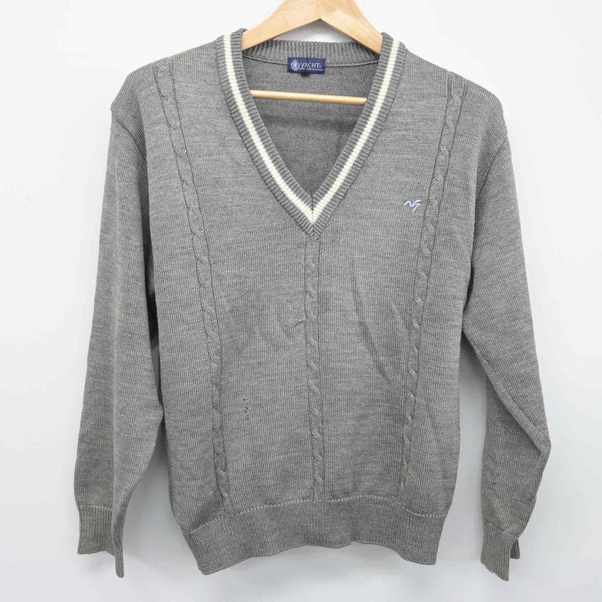【中古】福島県 日本大学東北高等学校 女子制服 1点（ニット）sf030379 中古制服通販パレイド