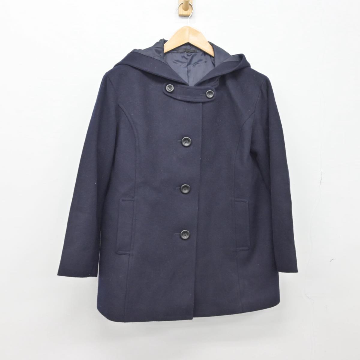 【中古】大阪府 大谷中学校 女子制服 1点（コート）sf030424 中古制服通販パレイド