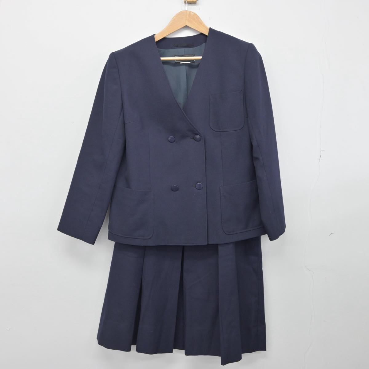 【中古】神奈川県 保土ケ谷中学校 女子制服 3点（ブレザー・スカート）sf031382 中古制服通販パレイド