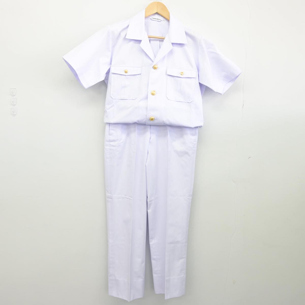 【中古】東京都 東京海洋大学 男子制服 3点（シャツ・ズボン）sf031462 中古制服通販パレイド