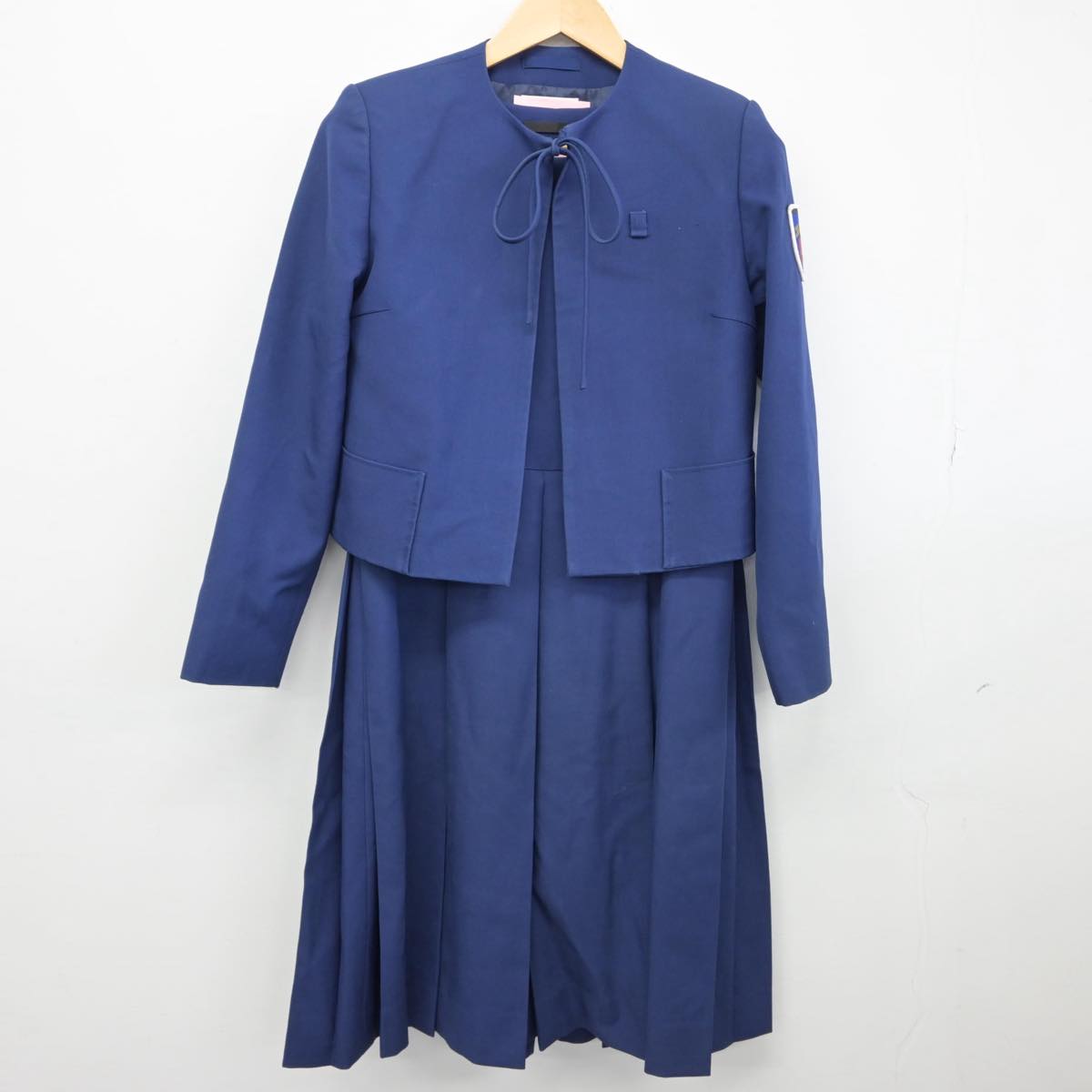 【中古】茨城県 茨城キリスト教学園中学校 女子制服 2点（ブレザー・ジャンパースカート）sf031812 中古制服通販パレイド