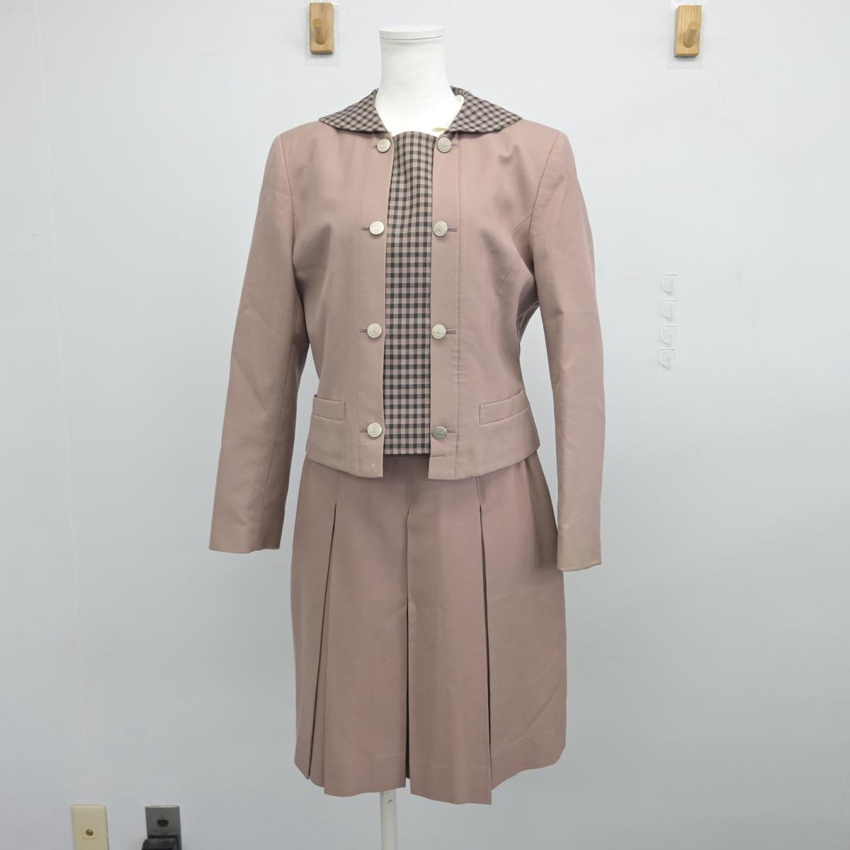 【中古】福島県 福島県立郡山高等学校 女子制服 3点(ブレザー・シャツ・スカート)sf031891 中古制服通販パレイド