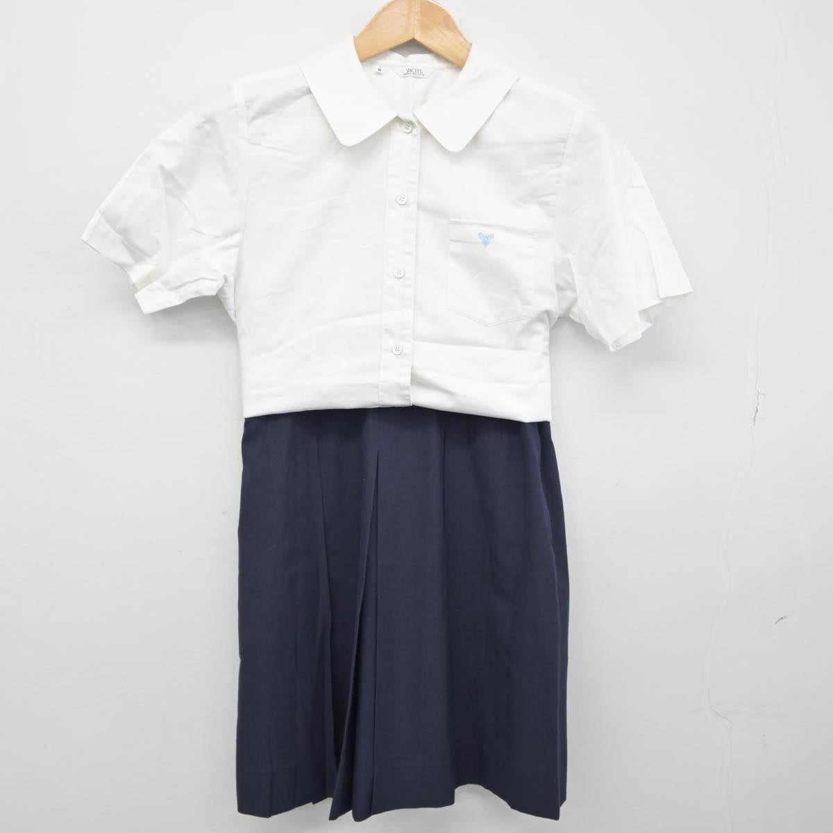 【中古】石川県 金沢桜丘高等学校 女子制服 2点（シャツ・スカート）sf031974 中古制服通販パレイド