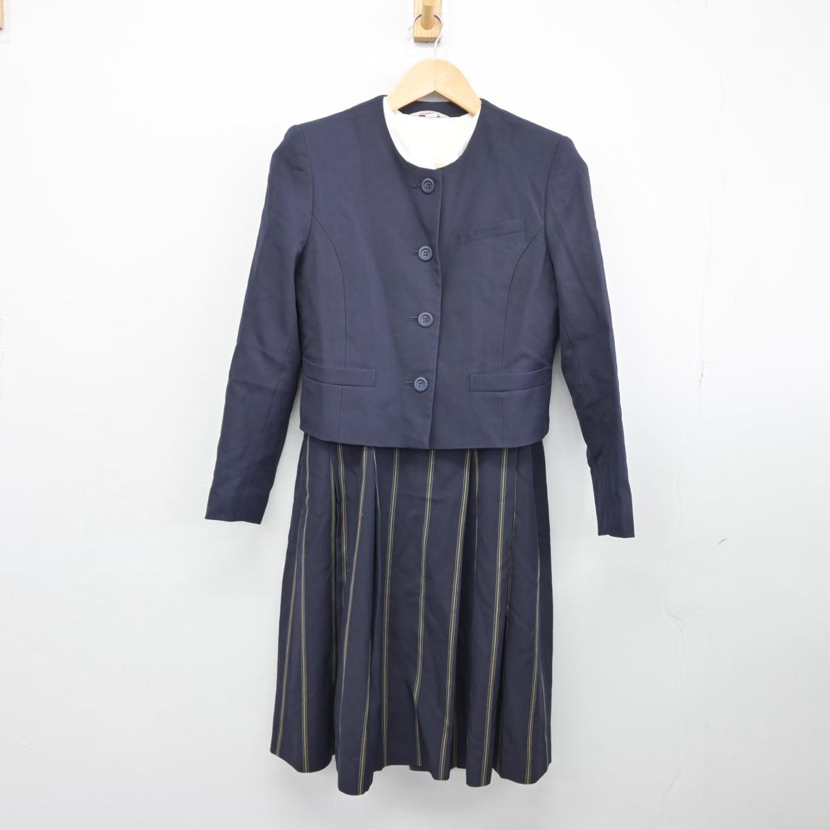 【中古】佐賀県 佐賀清和高等学校 女子制服 3点(ブレザー・セーラー服・ジャンパースカート)sf032056 中古制服通販パレイド