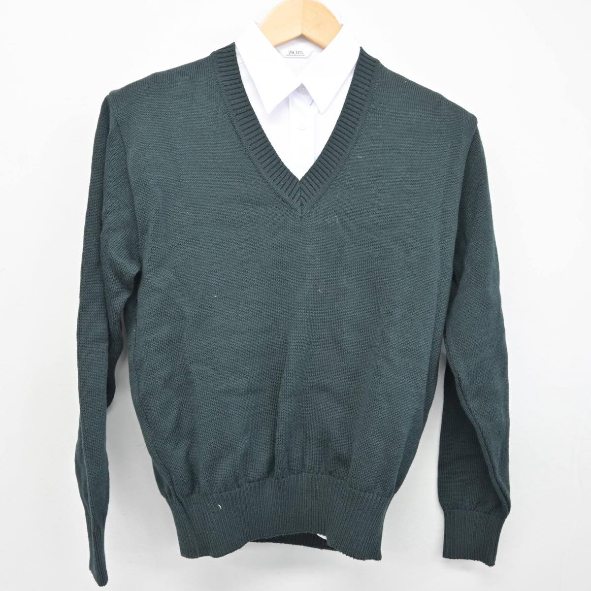 【中古】宮城県 仙台育英学園高等学校 女子制服 3点（ニット・シャツ）sf032115 中古制服通販パレイド