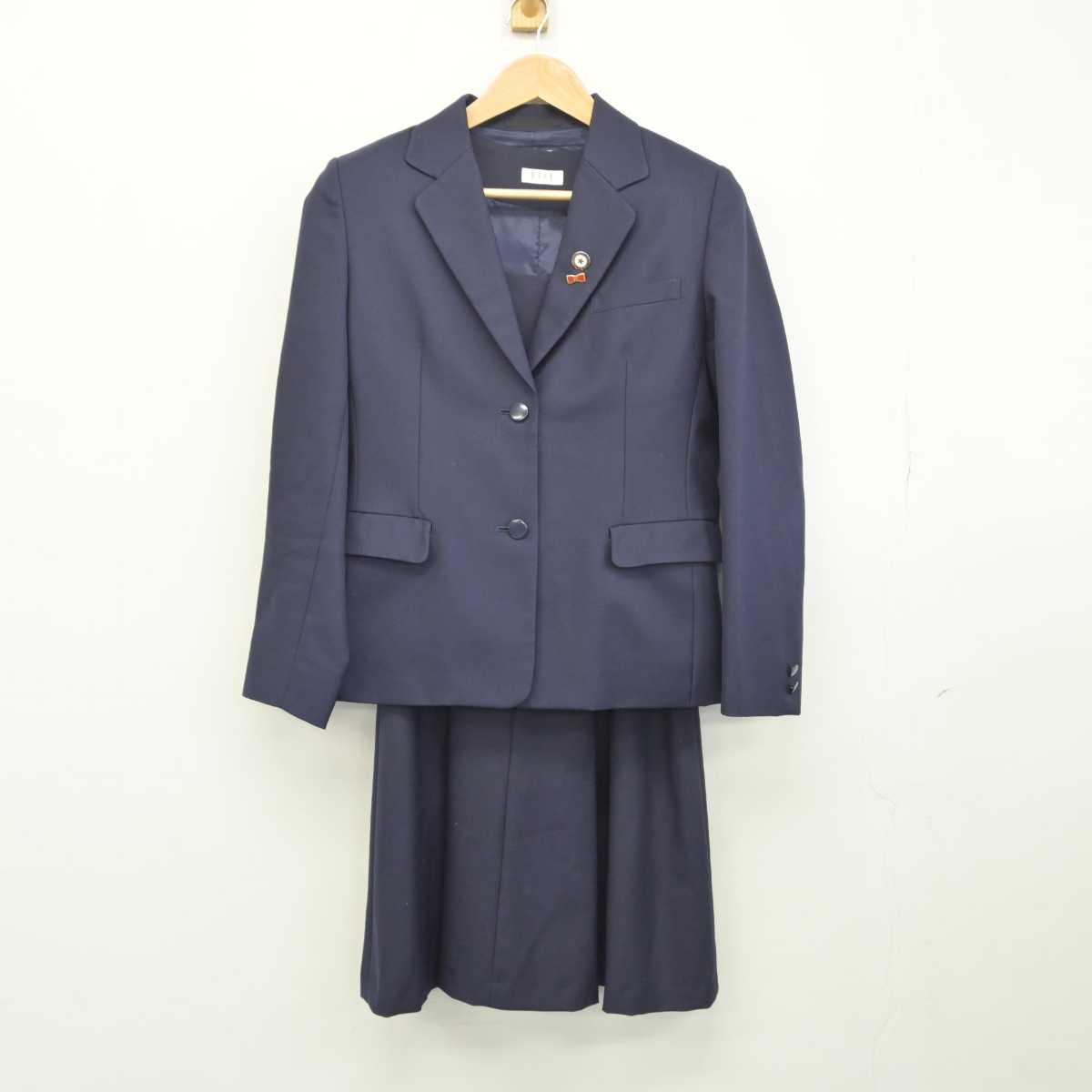 【中古】埼玉県 熊谷女子高等学校 女子制服 3点（ブレザー・ジャンパースカート）sf032563 中古制服通販パレイド