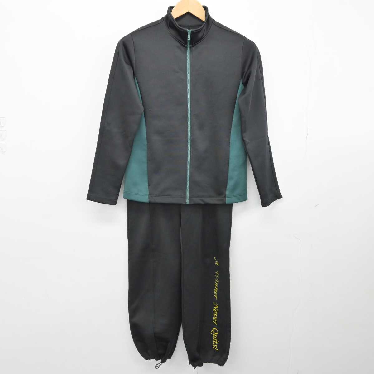 【中古】大阪府 大阪樟蔭女子高等学校バトントワリング部 女子制服 2点（ジャージ 上・ジャージ 下）sf032696 中古制服通販パレイド