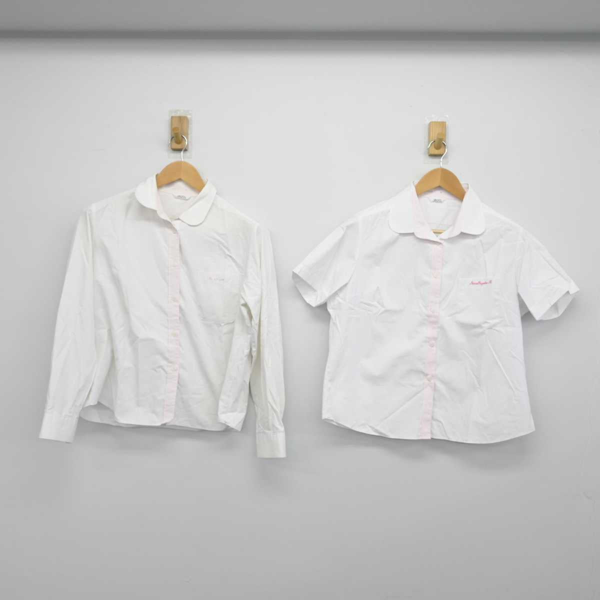 【中古】奈良県 奈良朱雀高等学校 女子制服 2点（シャツ・シャツ）sf032787 中古制服通販パレイド