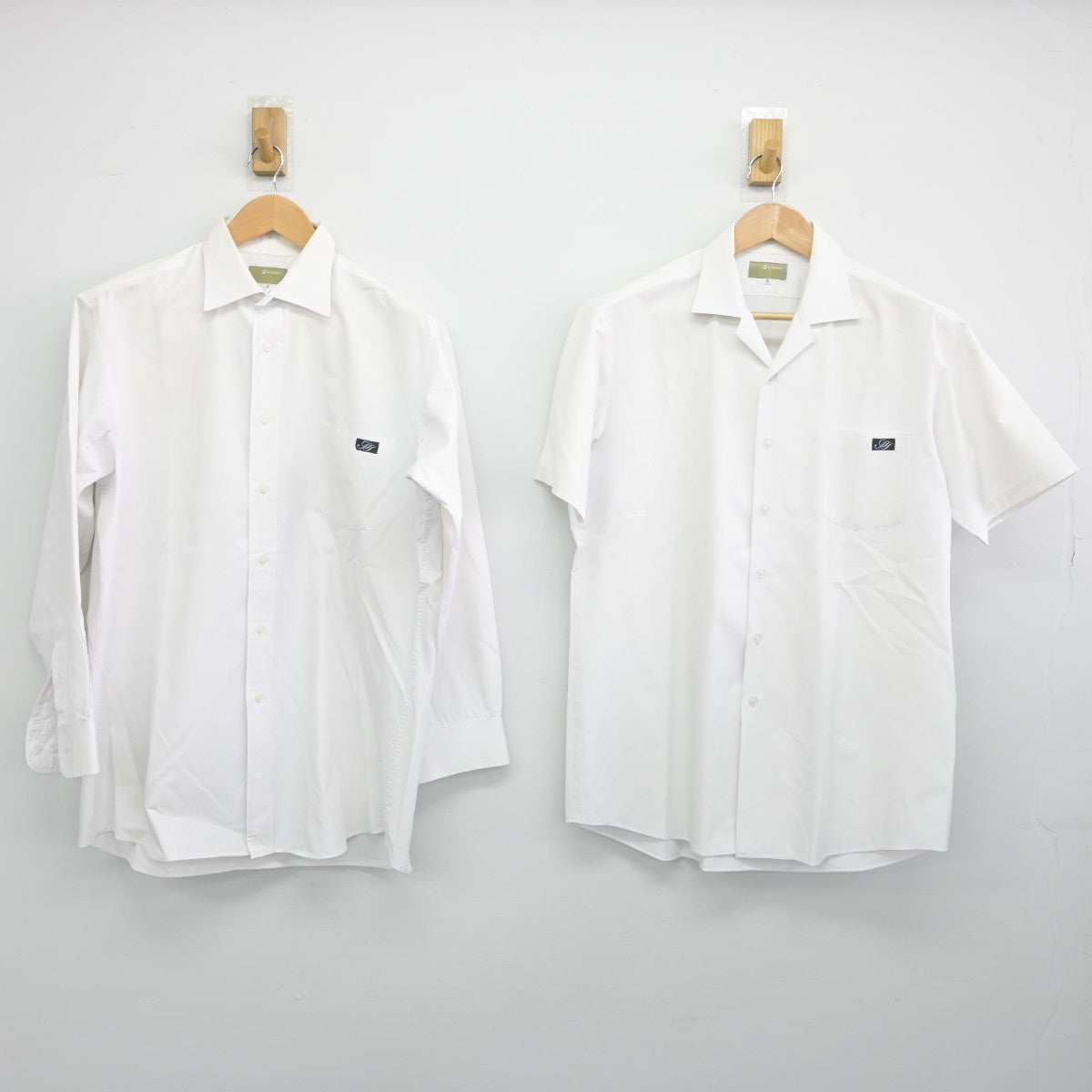 【中古】福岡県 柳川高等学校 男子制服 2点（シャツ）sf033232 中古制服通販パレイド