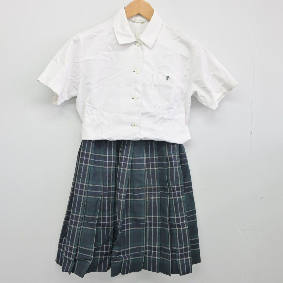 【中古】東京都 文京学院大学女子高等学校 女子制服 2点(シャツ・スカート)sf033434 中古制服通販パレイド
