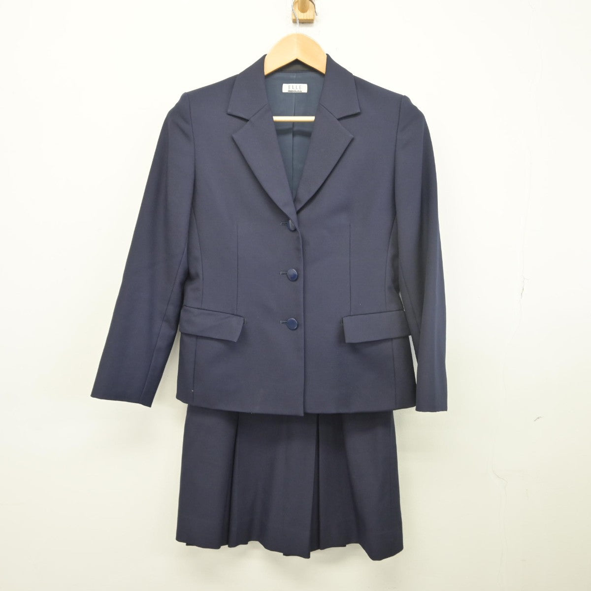 【中古】埼玉県 川越女子高等学校 女子制服 3点（ブレザー・ベスト・スカート）sf033615 中古制服通販パレイド