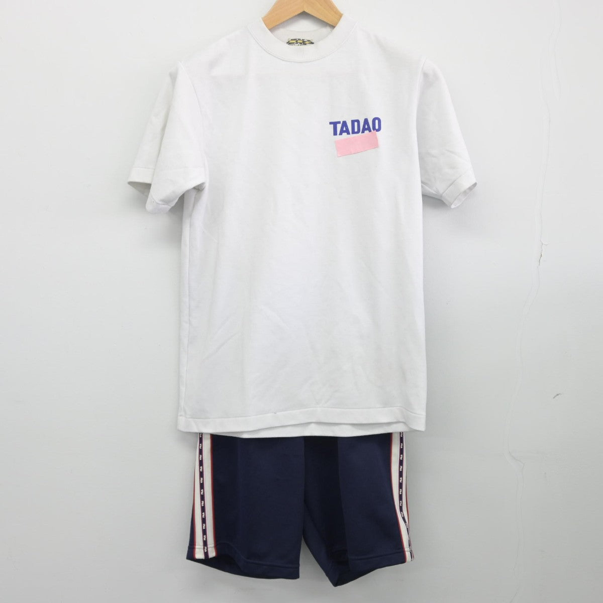 【中古】東京都 忠生中学校 女子制服 2点（体操服 上・体操服 下）sf033700 中古制服通販パレイド