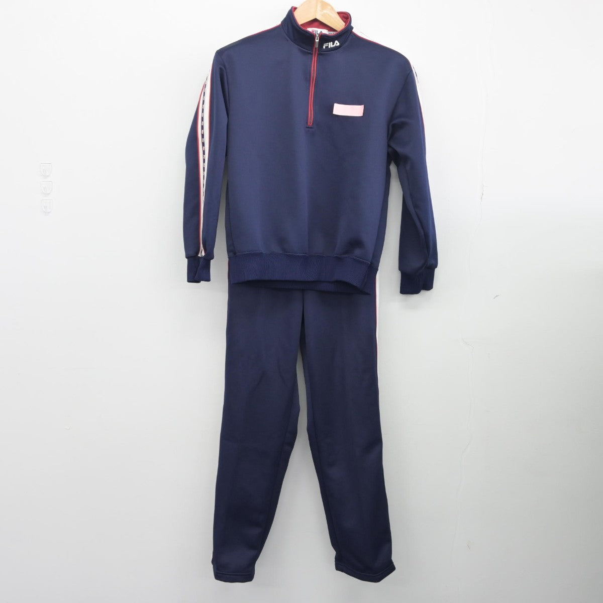 【中古】東京都 忠生中学校 女子制服 2点（ジャージ 上・ジャージ 下）sf033702 中古制服通販パレイド