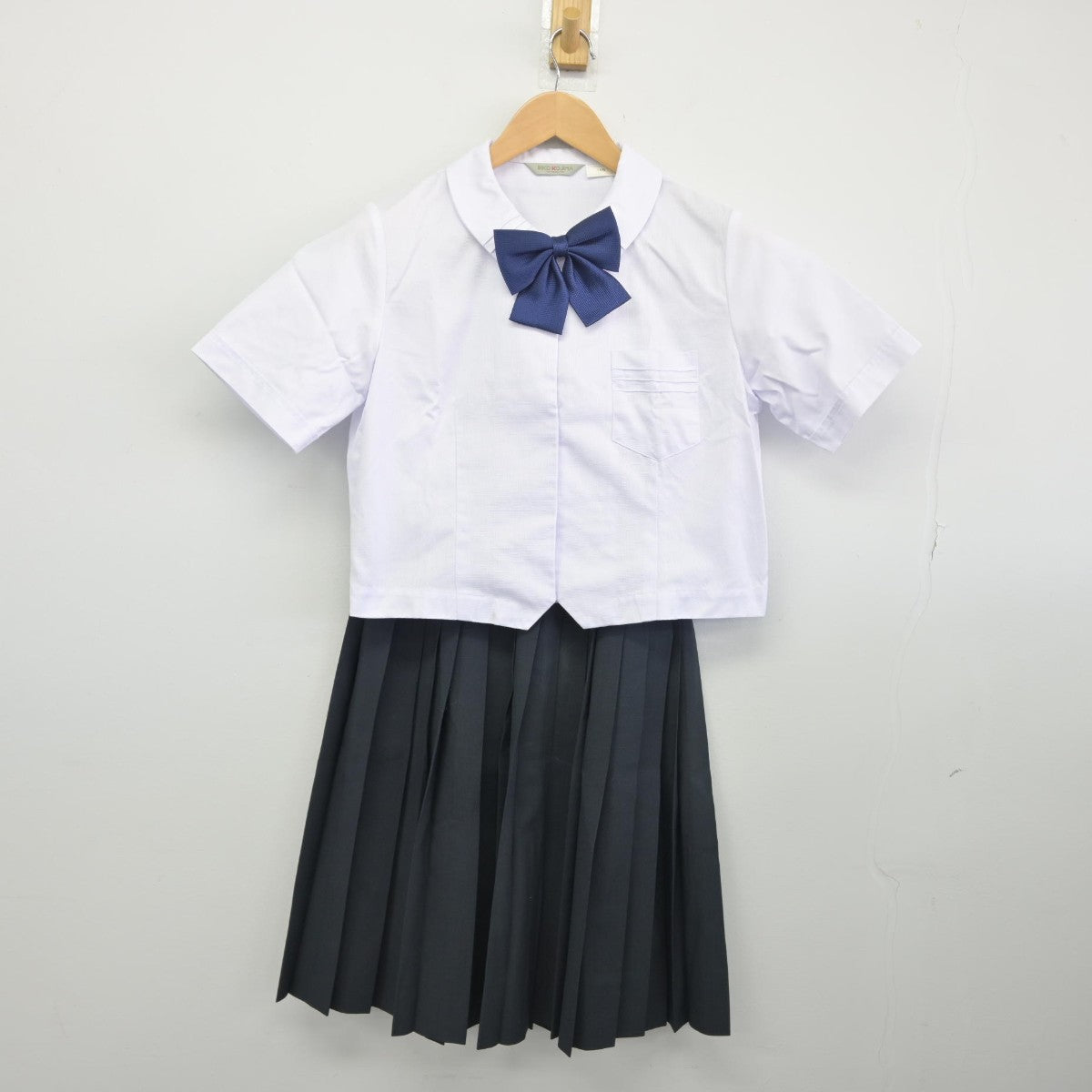 【中古】和歌山県 向陽高等学校 女子制服 4点（セーラー服・セーラー服・スカート）sf034006 中古制服通販パレイド
