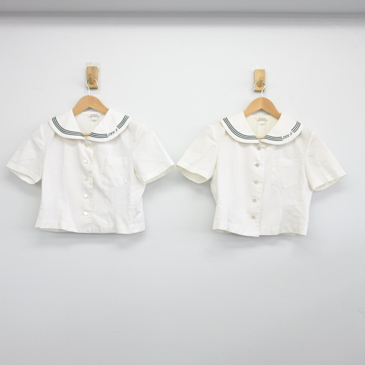 【中古】熊本県 大津北中学校 女子制服 2点（セーラー服）sf034153 中古制服通販パレイド