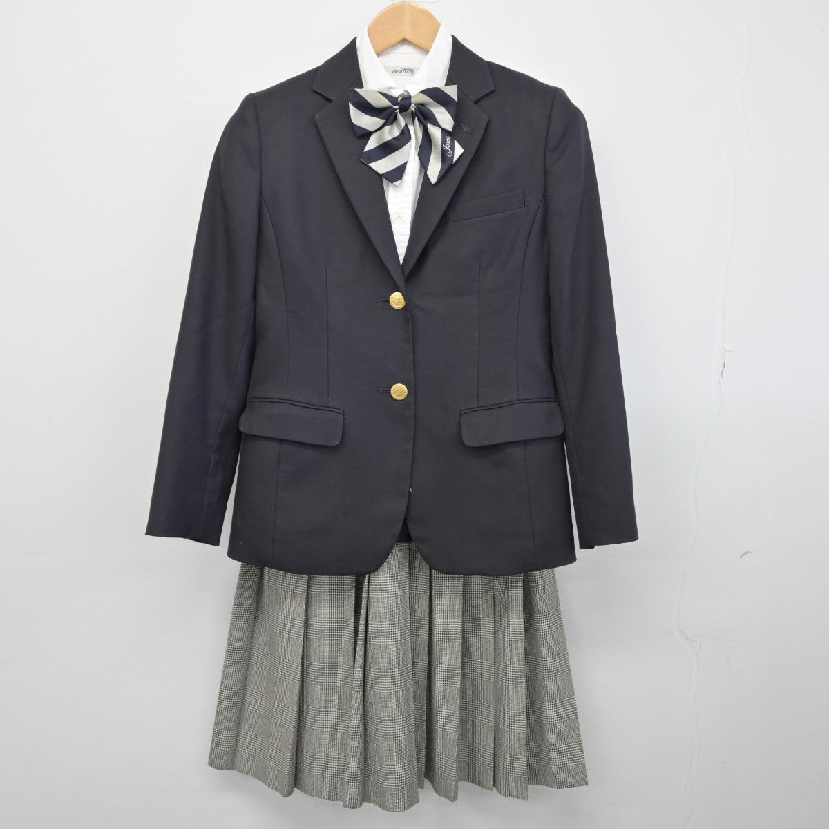 【中古】東京都 城西大学付属城西中学校 女子制服 4点（ブレザー・シャツ・スカート）sf034217 中古制服通販パレイド
