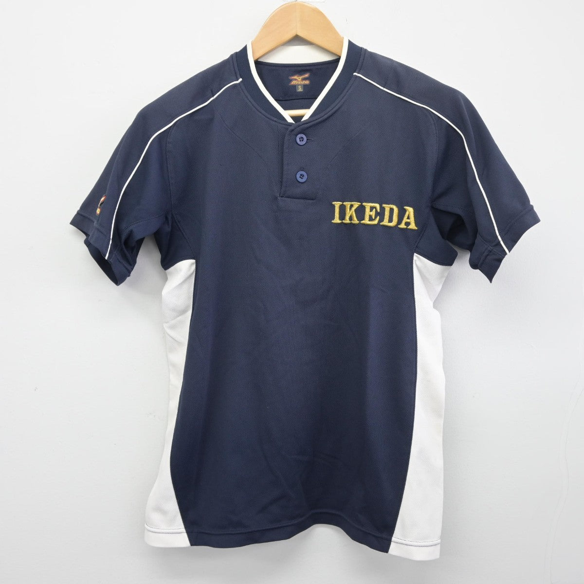 【中古】徳島県 池田高等学校野球部 男子制服 1点(部活ユニフォーム 上)sf034521 中古制服通販パレイド