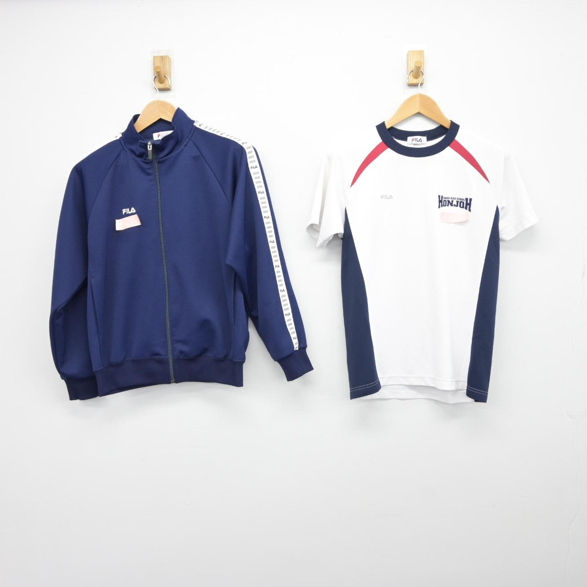 【中古】宮崎県 国富町立本庄中学校 女子制服 2点（ジャージ 上・体操服 上）sf034600 中古制服通販パレイド