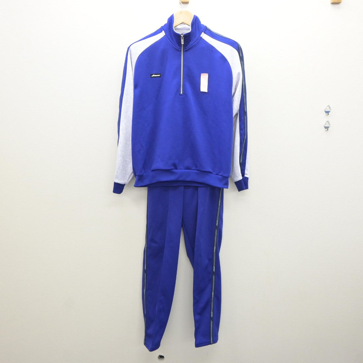 【中古】大阪府 大阪教育大学附属高等学校平野校舎 女子制服 2点(ジャージ 上・ジャージ 下)sf035135 中古制服通販パレイド