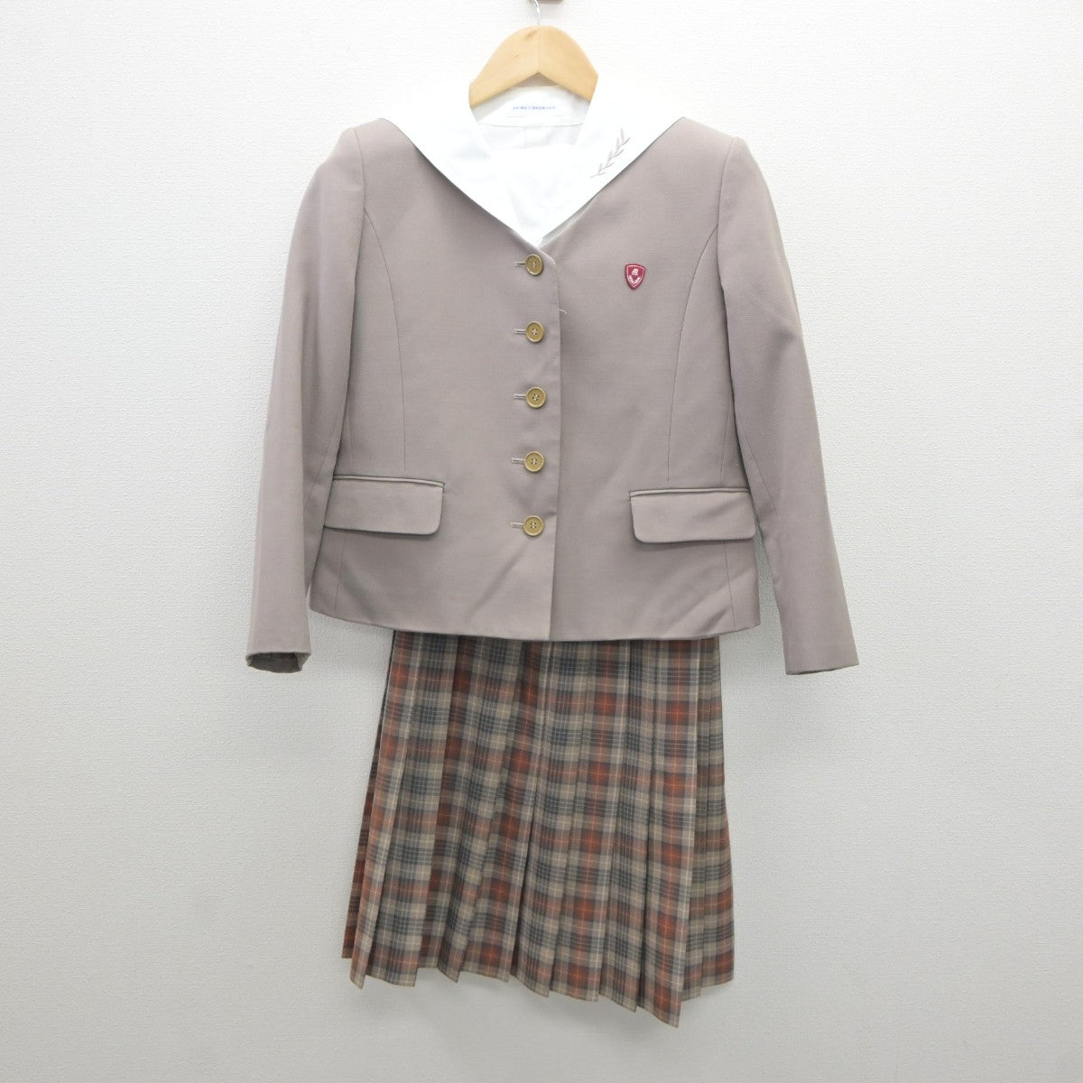 【中古】愛知県 名城大学附属高等学校 女子制服 3点（ブレザー・シャツ・スカート）sf035184 中古制服通販パレイド