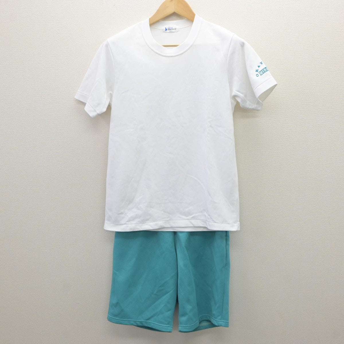 【中古】岡山県 岡山南高等学校 女子制服 2点（体操服 上・体操服 下）sf035242 中古制服通販パレイド
