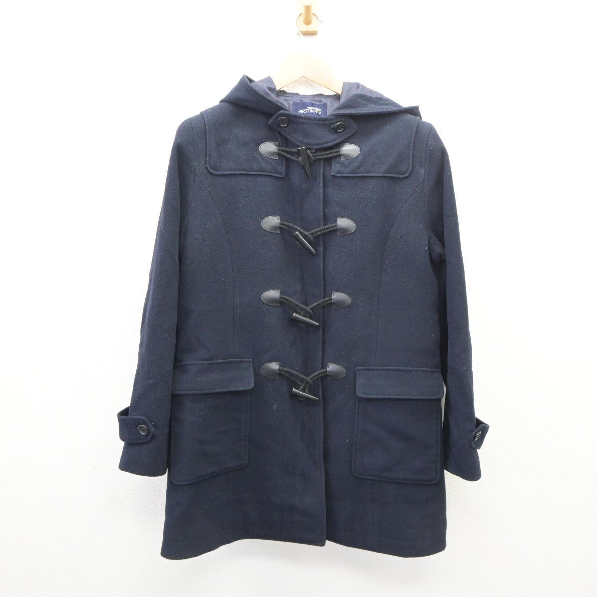 【中古】秋田県 秋田北中学校 女子制服 1点（コート）sf035338 中古制服通販パレイド