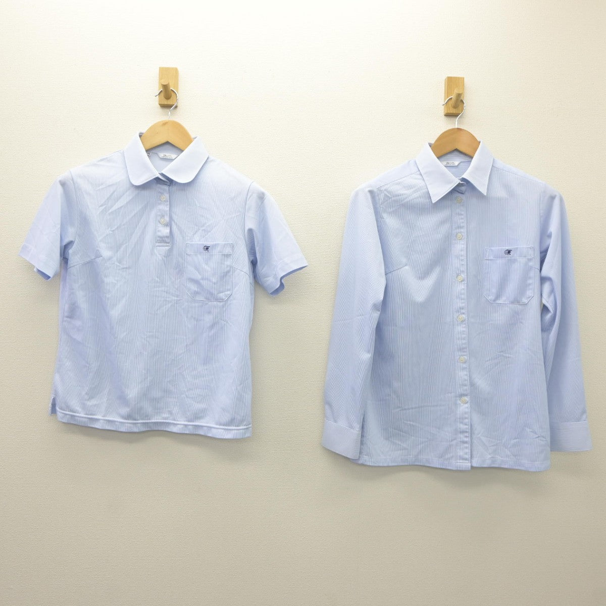 【中古】富山県 氷見高等学校 女子制服 2点（シャツ・シャツ）sf035482 中古制服通販パレイド