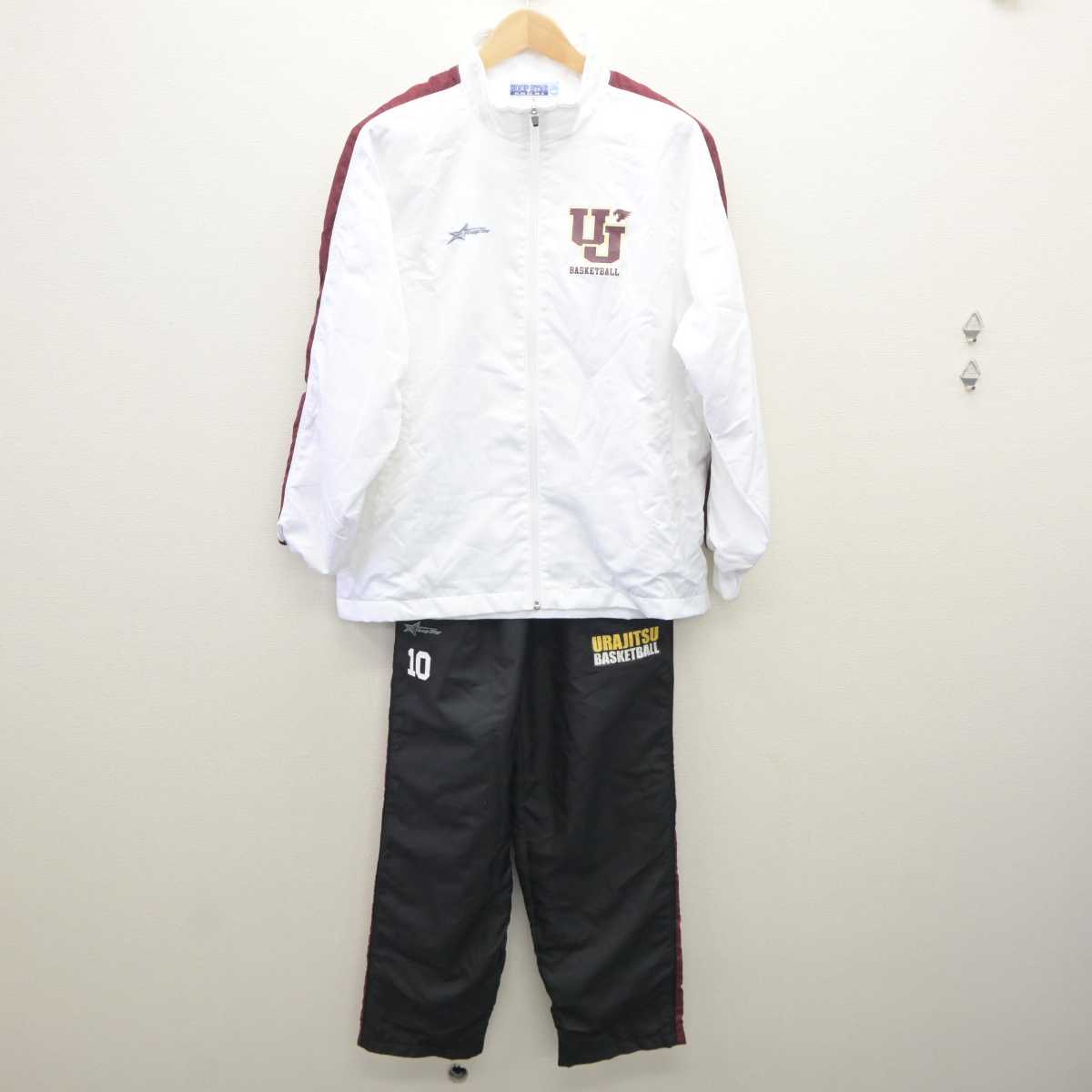 【中古】埼玉県 浦和実業中学高等学校バスケ部 男子制服 1点（部活ユニフォーム 上）sf035537 中古制服通販パレイド