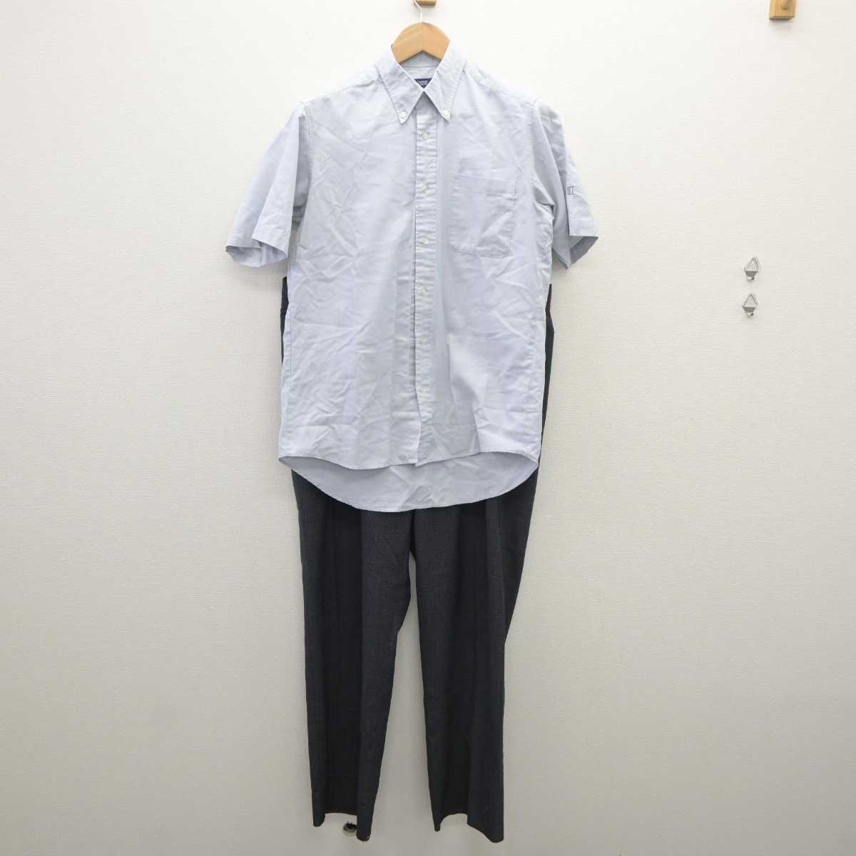 【中古】埼玉県 浦和実業中学高等学校 男子制服 2点（シャツ・ズボン）sf035551 中古制服通販パレイド